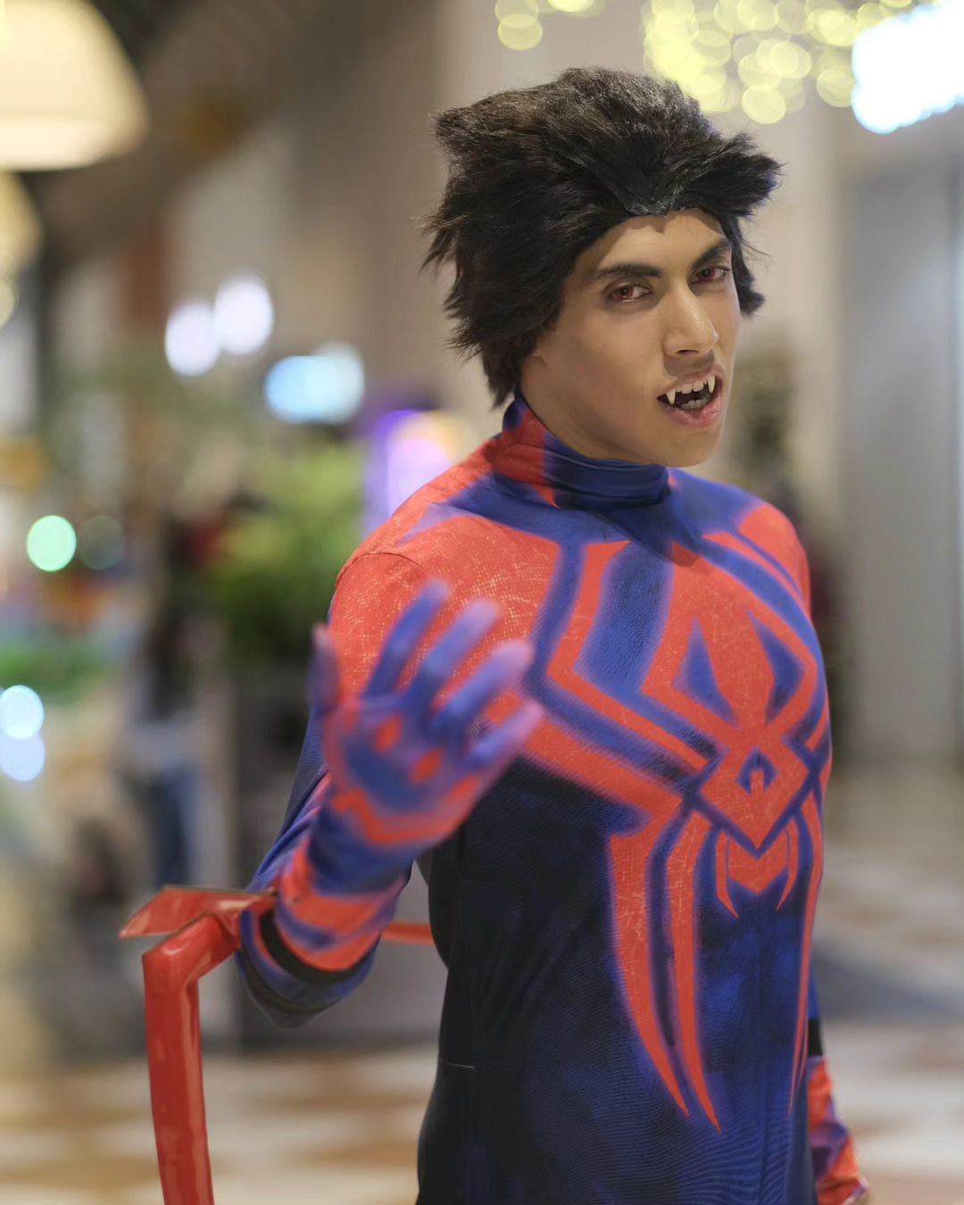 MARVEL Spider Man Across the Spider Verse Spider Man 2099 Cosplay Costume