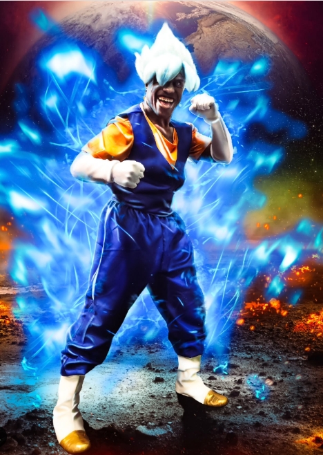 Vegito Cosplay KD Collectibles – Vegito Vs Buhan – Anime Collect