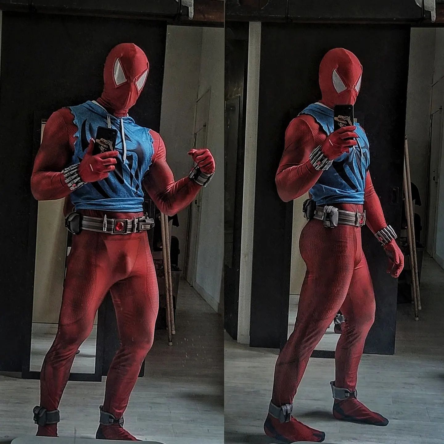 Scarlet spider suit store