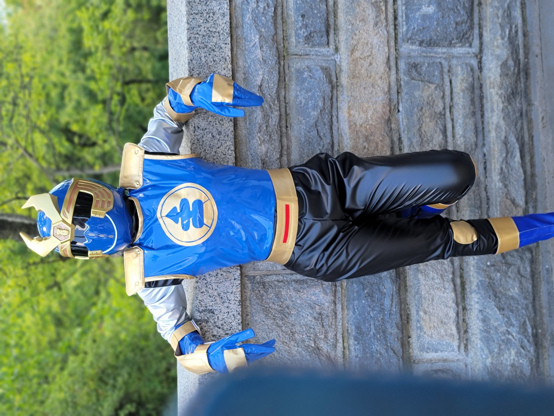 Power Rangers Ninja Storm Blue Ranger Costume Power Rangers Ninja