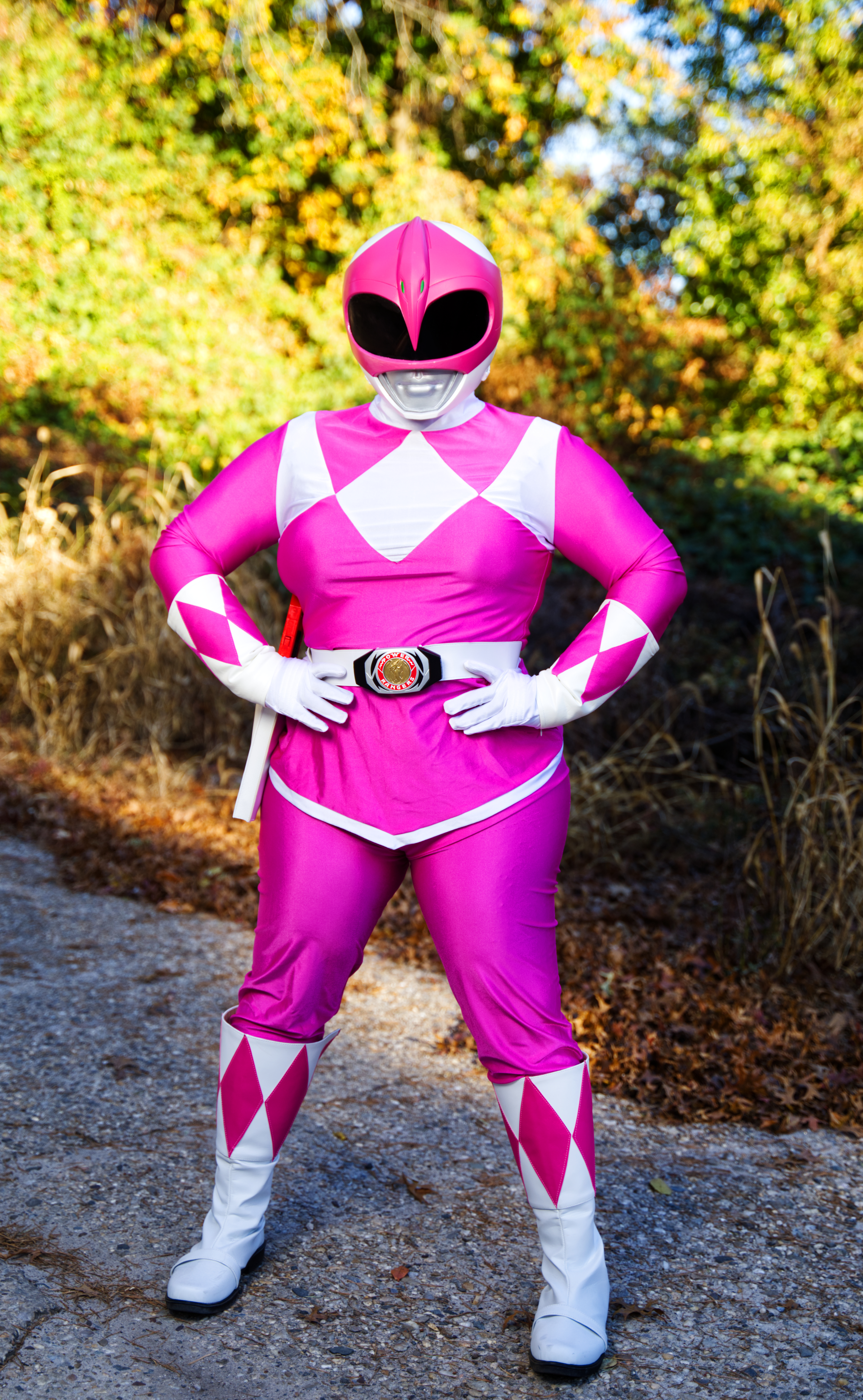 Pink ranger costume store