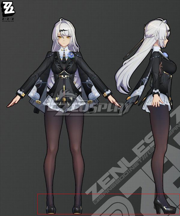 Zenless Zone Zero ZZZ Yixuan Skin Cosplay Shoes