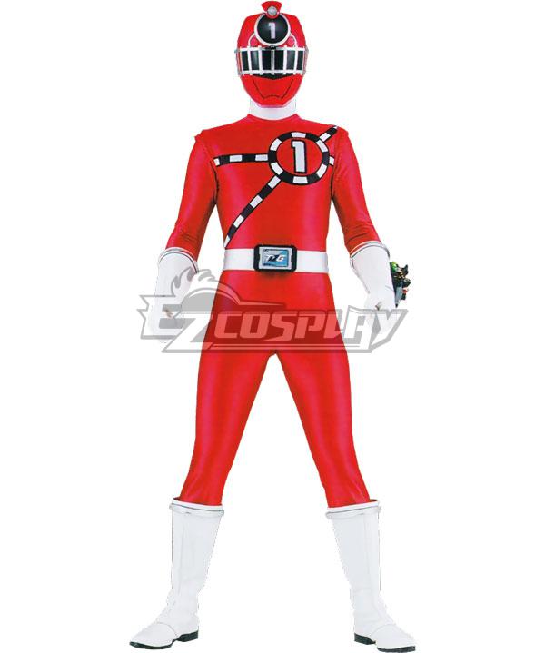 Power Rangers Train Force Ressha Sentai ToQger Ranger 1 Red Ranger ...