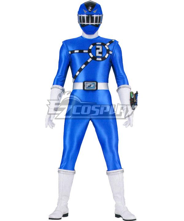 Power Rangers Train Force Ressha Sentai ToQger Ranger 2 Blue Ranger ...