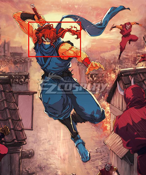 Ninja Gaiden: Ragebound Kenji Brown Cosplay Wig