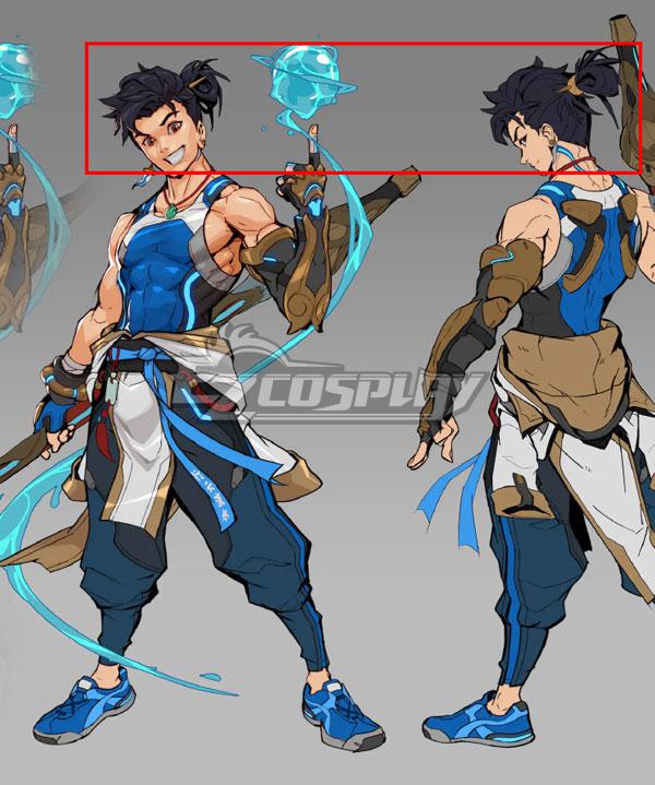 Overwatch 2 OW2 Wuyang Black Cosplay Wig