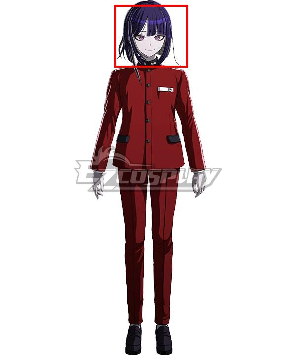 The Hundred Line -Last Defense Academy Tsukumo Ima Purple Cosplay Wig