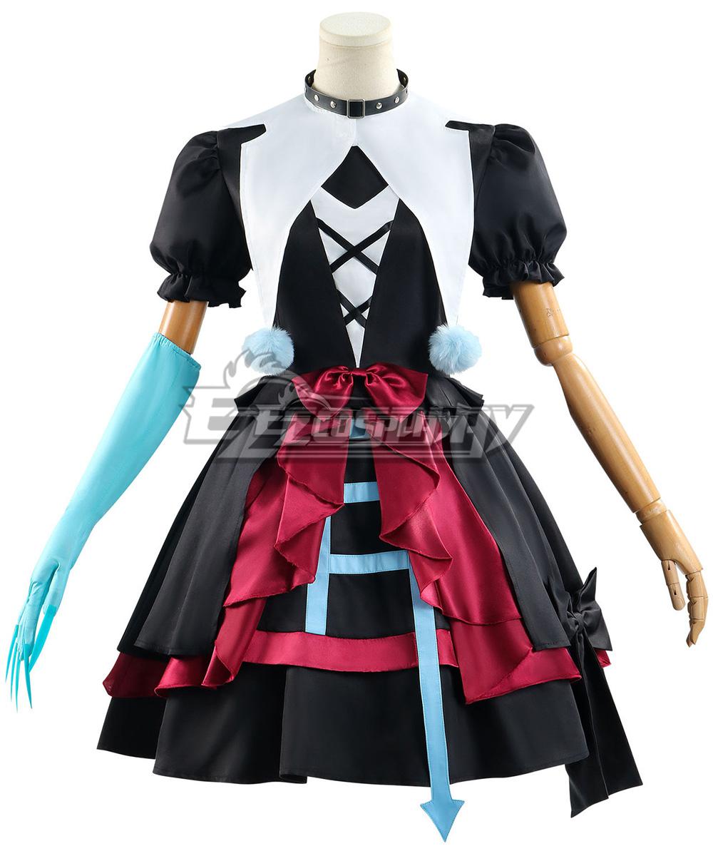 Halloween Party Gothic Vintage Circus Harley Quinn Cosplay Costume