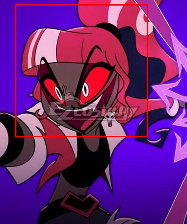 Hazbin Hotel Season 2 Velvette Pink Ponytail Cosplay Wig