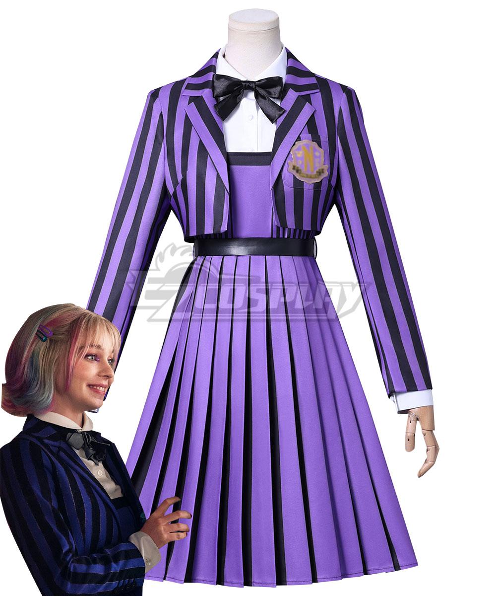 Wednesday Season 2 Enid Sinclair Nevermore Uniform Cosplay Costume