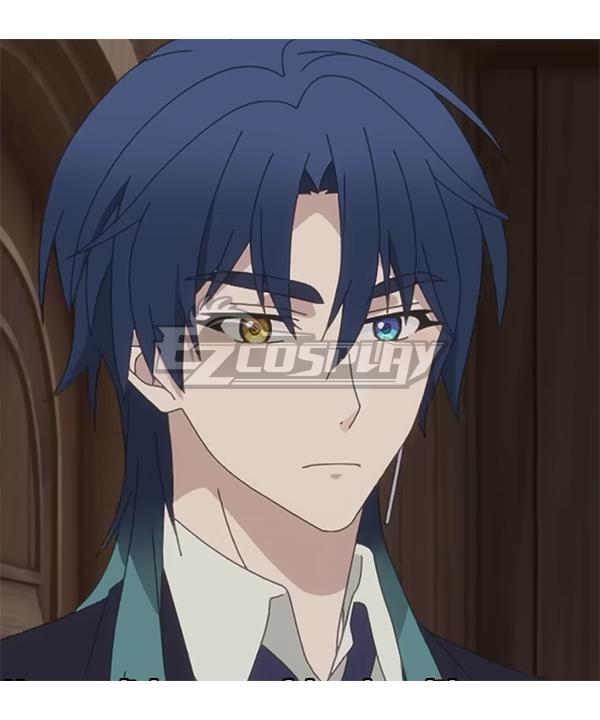 Dark Moon: The Blood Altar Anime Solon Blue Cosplay Wig