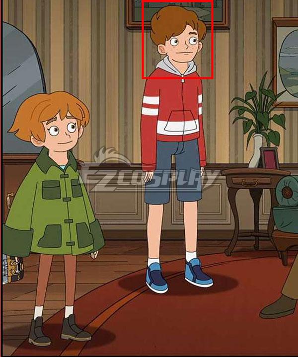 Haunted Hotel Ben Freeling Brown Cosplay Wig
