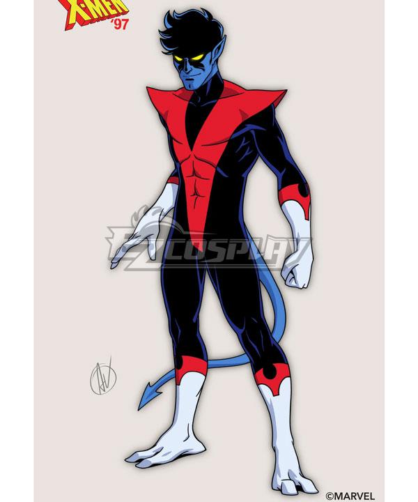Marvel Legends X-Men '97 Nightcrawler Kurt Wagner Cosplay Costume