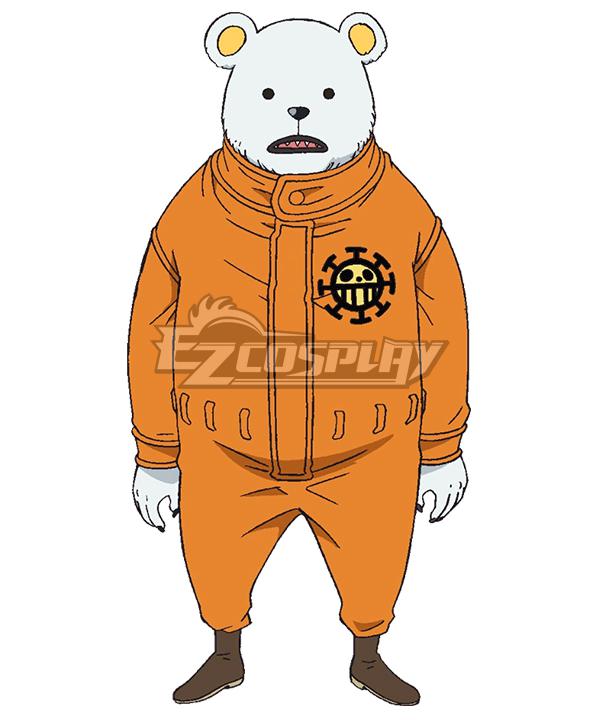 One Piece Bepo Heart Pirates Uniform Cosplay Costume