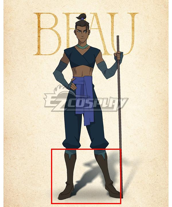 Critical Role The Mighty Nein Beau Beauregard Lionett Brown Shoes ...