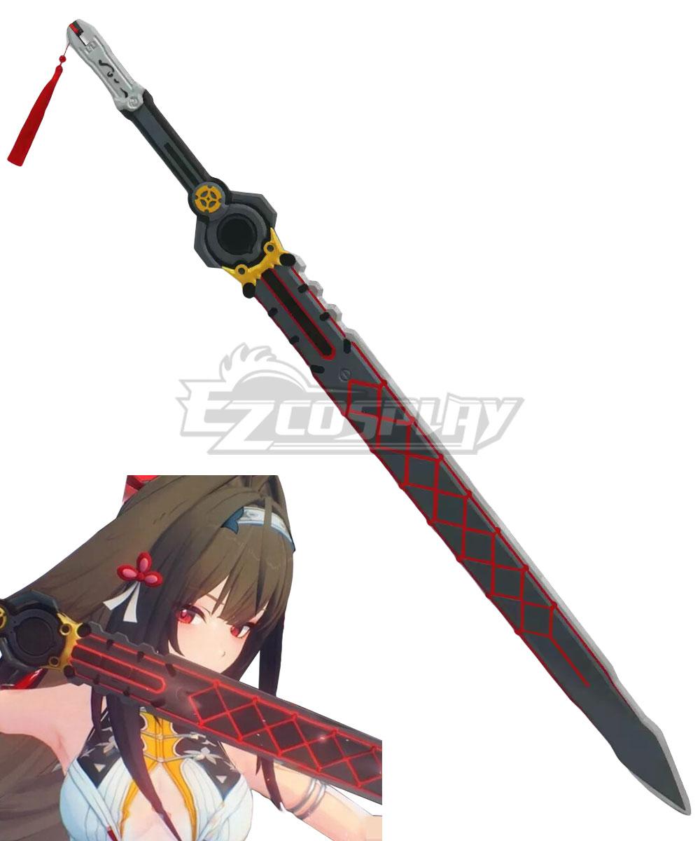 Zenless Zone Zero Ye Shunguang Sword Cosplay Weapon Prop