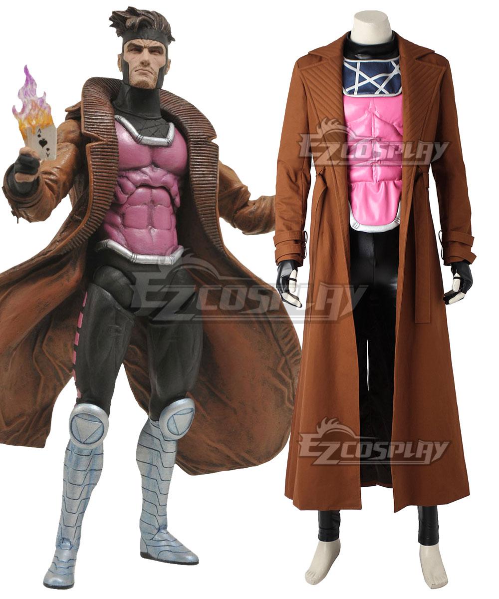 Marvel Uncanny X Men Gambit Cosplay Costume