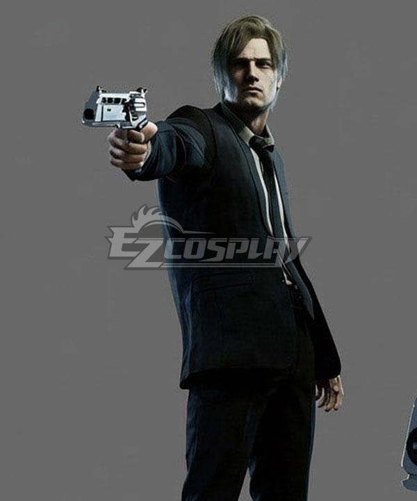RE 9 RE Requiem Leon Black Suit Cosplay Costume