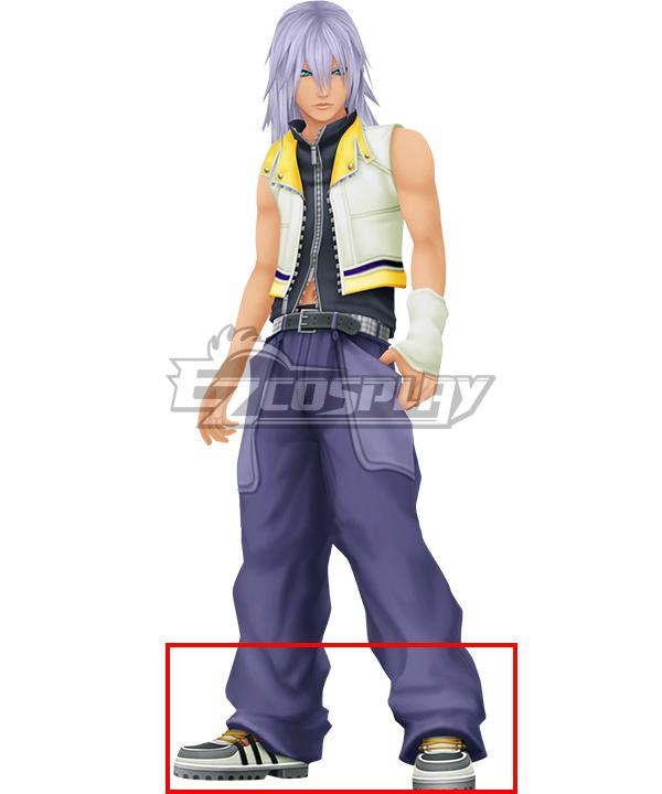 Kingdom Hearts 2 Riku White Cosplay Shoes