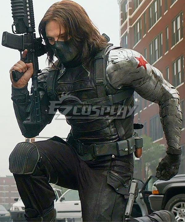Marvel Avengers Winter Soldier Premium Edition Cosplay Costume
