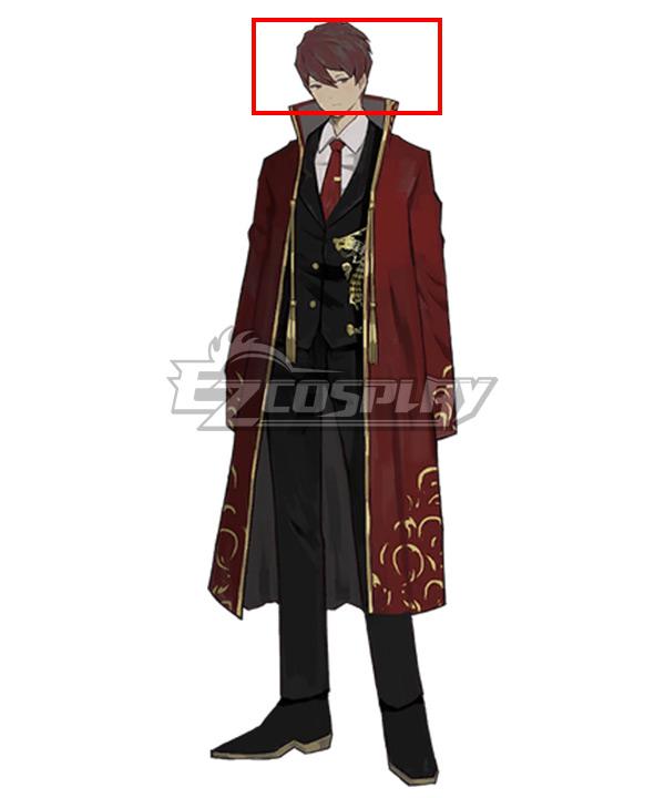 Library Of Ruina Lowell Liu Association Section 2 Brown Cosplay Wig