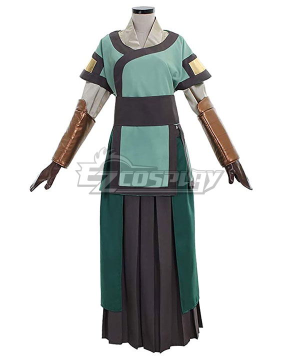 kyoshi warrior cosplay pattern