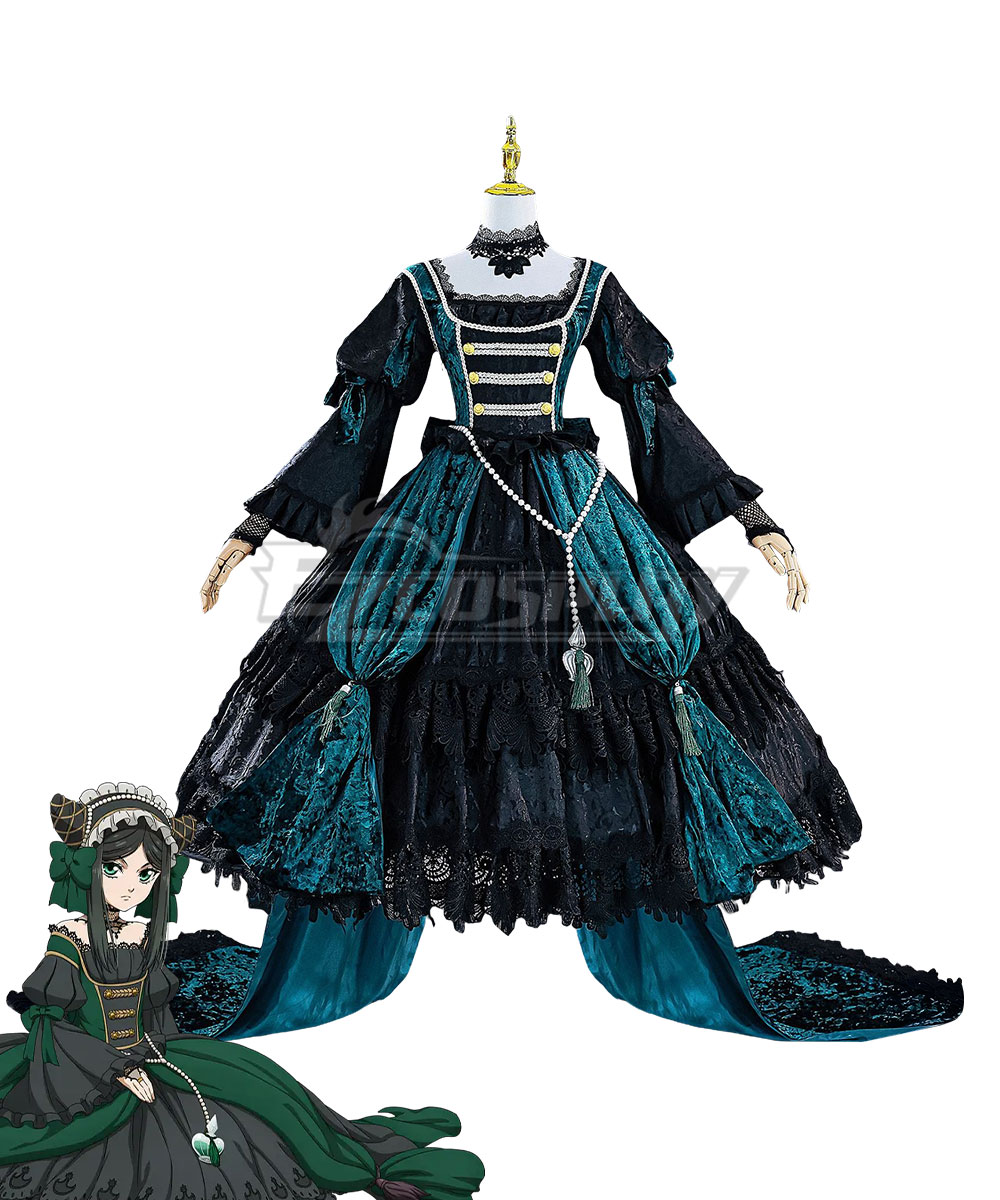 Black Butler: Emerald Witch Arc Sieglinde Sullivan Cosplay Costume