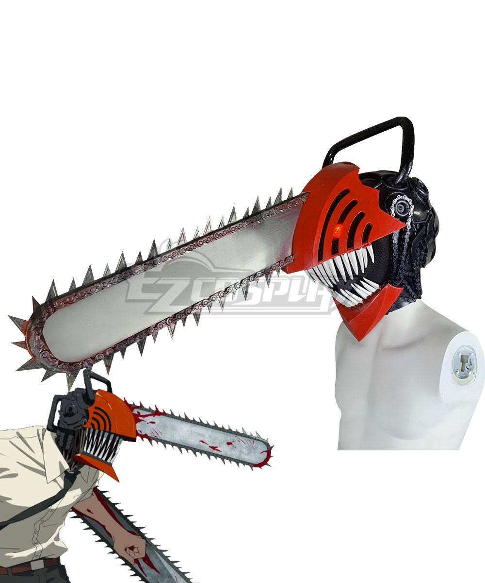 CSM Denji Helmet Chainsaw Cosplay Weapon Prop