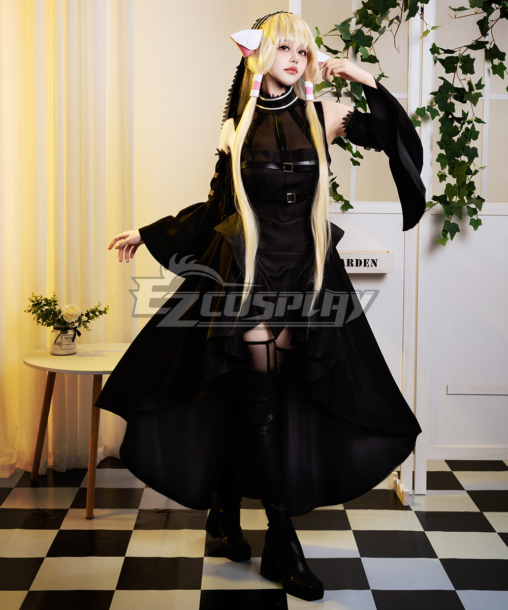 Chobits Freya Black Cosplay Costume