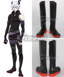 Final Fantasy XV Crowe Altius Black Shoes Cosplay Boots