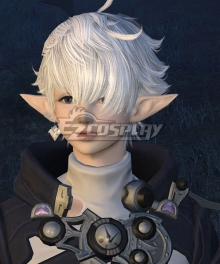 Final Fantasy XIV FF14 Lyse Hext Light Golden Cosplay Wig