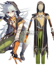 Genshin Impact Razor Gray Cosplay Wig