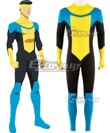 Invincible Mark Grayson Jumpsuit Halloween Printed Cosplay Costume