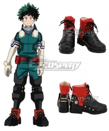 Future Card Buddyfight Ace Yuga Mikado Red Blue Cosplay Shoes