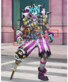 Overwatch Roadhog Halloween Skin Mask Cosplay Accessory Prop