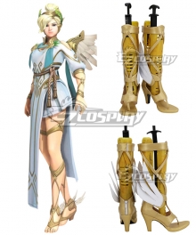 Overwatch OW Summer Games 2017 Winged Victory Mercy Skin Cosplay ...