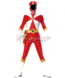 Power Rangers Lost Galaxy Galaxy Red Cosplay Costume