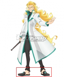 Final Fantasy VII Remake FF7 Biggs Brown Shoes Cosplay Boots