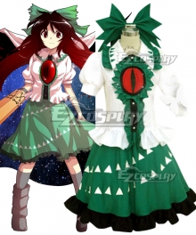 Touhou Project Watatsuki no Yorihime Cosplay Costume