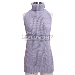 2018 Cosplay Sexy Open Chest Virgin Killer Backless Sweater Cosplay Costume