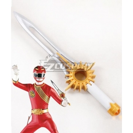 Power Rangers Wild Force Red Wild Force Ranger Crystal Saber Cosplay ...