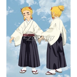 Kimetsu no Yaiba Demon Slayer Figuarts Senjuro Rengoku Cosplay Costume