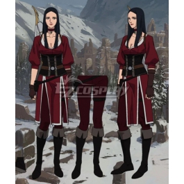 The Witcher: Nightmare of the Wolf Tetra Gilcrest Cosplay Costume