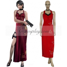 Resident Evil Game Ada Wong Cosplay Costume