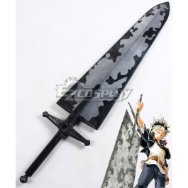 Black Clover Asta Magic Cleaving Sword Cosplay Weapon Prop