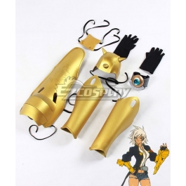 Blazblue: Chronophantasma Bullet Two Gauntlets Cosplay Weapon Prop