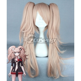 Danganronpa: Trigger Happy Havoc Junko Enoshima Orange Pink Cosplay Wig