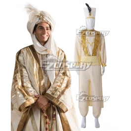 Disney 2019 Movie Aladdin Prince Ali Cosplay Costume