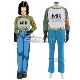 Dragon Ball Android 17 Cosplay Costume