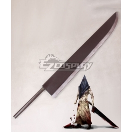 Silent Hill 2 Pyramid Head Red Pyramid Thing Sword Cosplay Weapon Prop